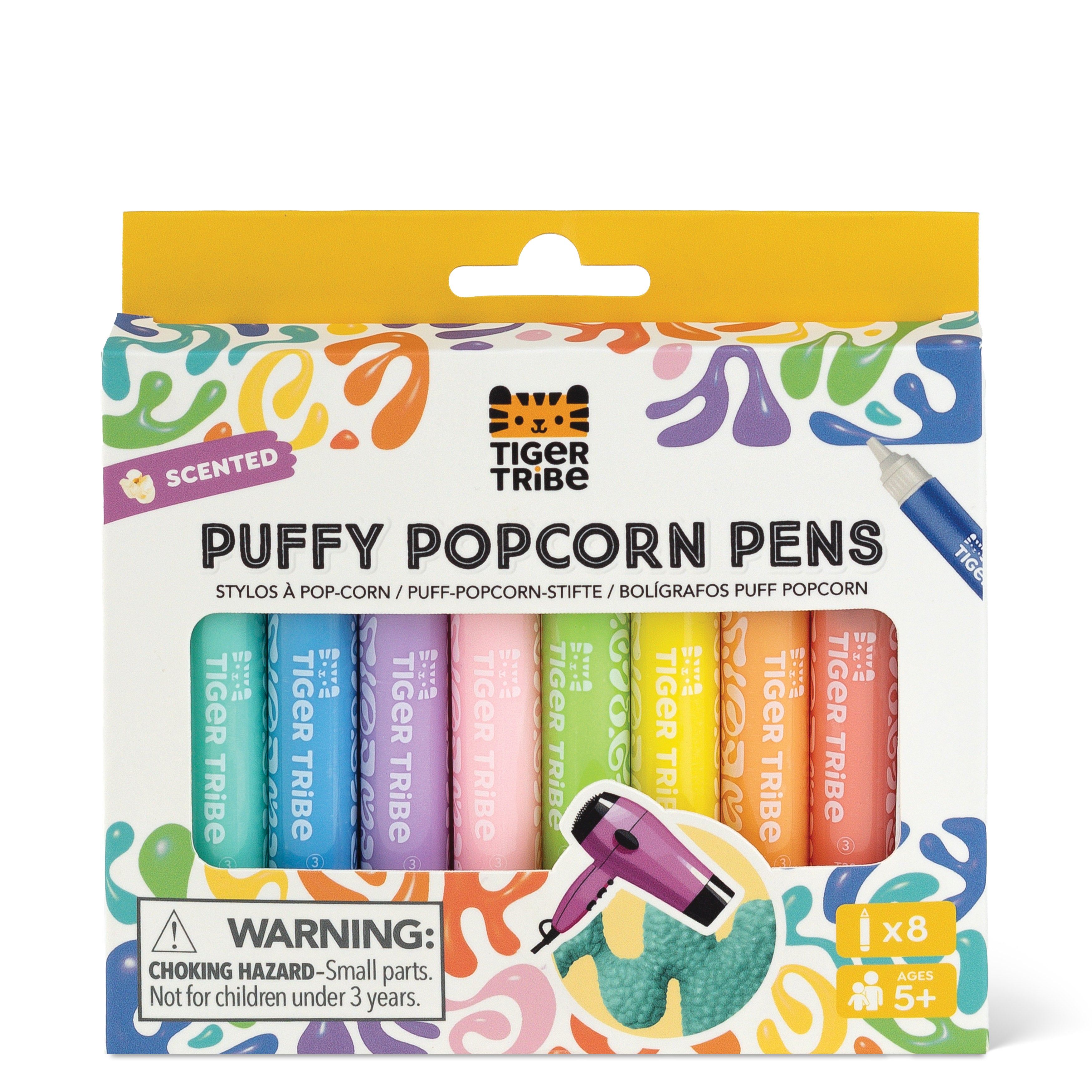 Tiger Tribe Scented Puffy Popcorn Pens – Funky Kidz & Uptown Girl